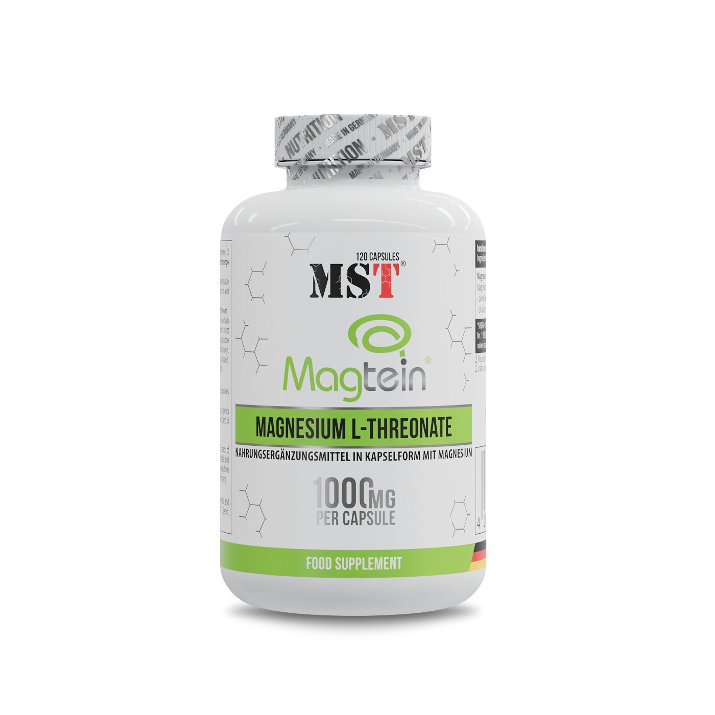 Купить MST® Magnesium L-Threonate 120 vegan capsules | MST® Магній Л ...